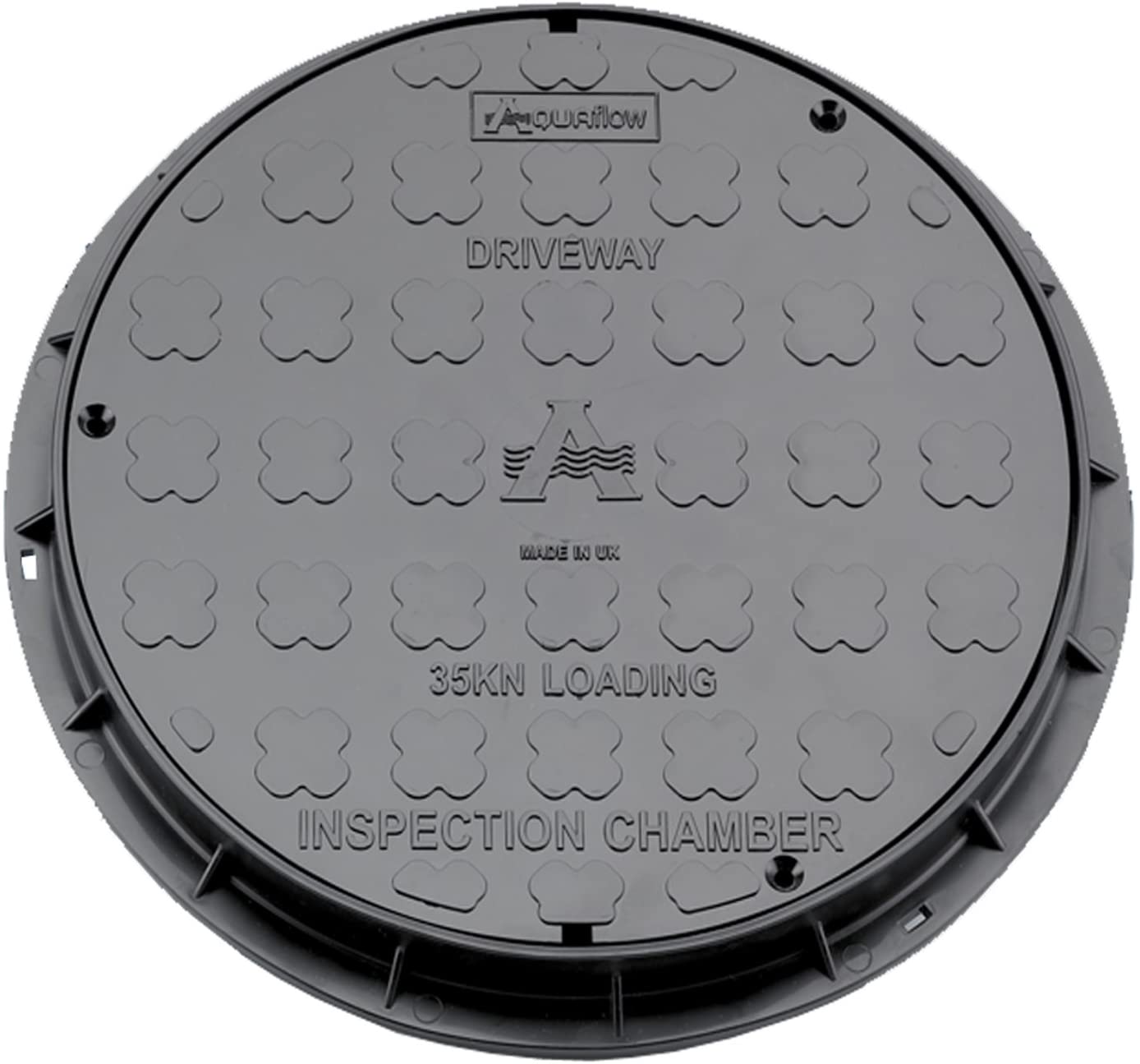 450mm Diameter PP Manhole Cover & Frame 35kn | Landscape Plastics www ...