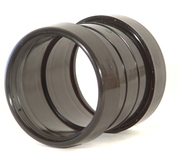 110mm Downpipe Coupling Double Socket | Landscape Plastics www ...