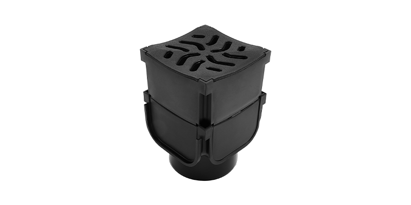 Polydrain Shallow Flow Slot Drain Quad Box www.landscapeplastics.co.uk