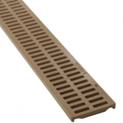 NDS Slotted Decorative Channel Grate Sand x 900mm www.landscapeplastics ...